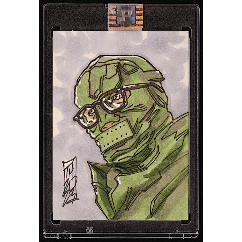 The Riddler | Batman | DC Comics | Original Art Sketch Card by Tom ...