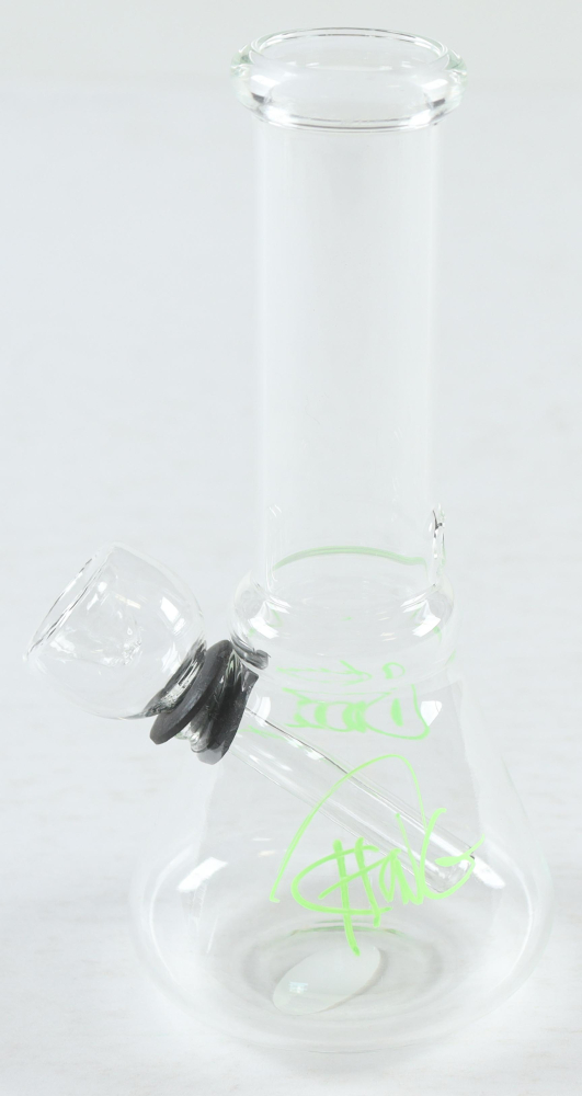 Cheech Marin & Tommy Chong Signed Glass Bong (JSA) | Pristine Auction