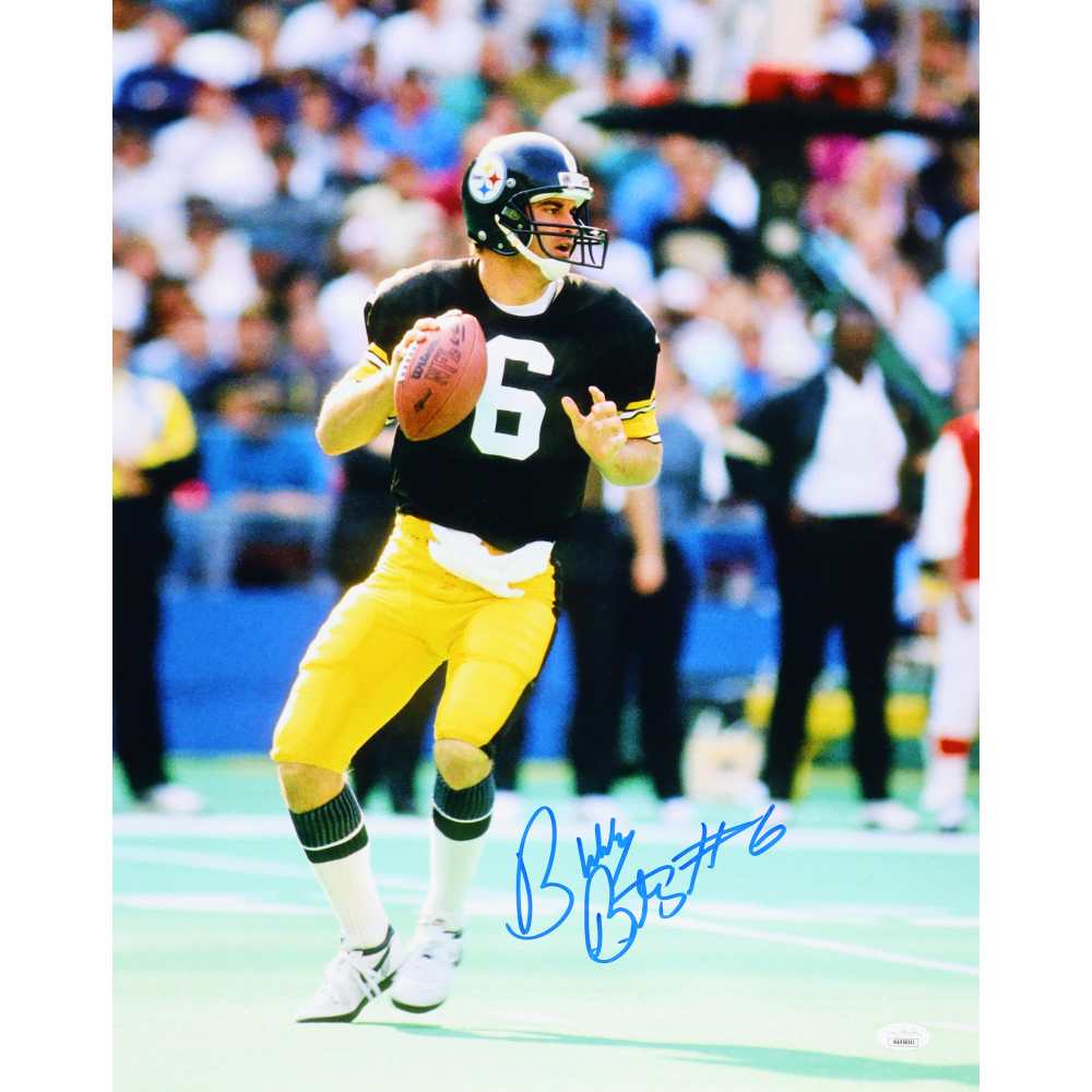 Bubby Brister Signed Steelers 16x20 Photo (JSA) | Pristine Auction