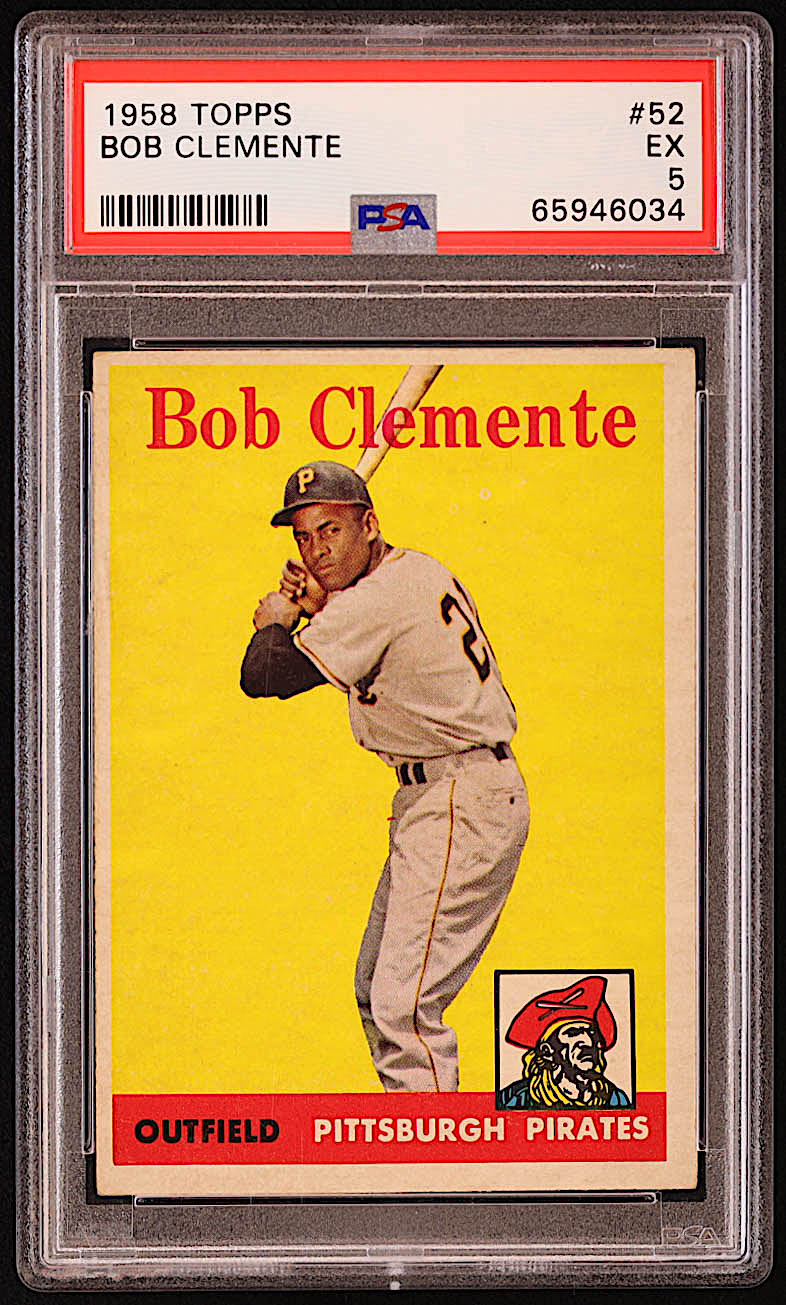 Roberto Clemente 1958 Topps #52A (PSA 5) | Pristine Auction