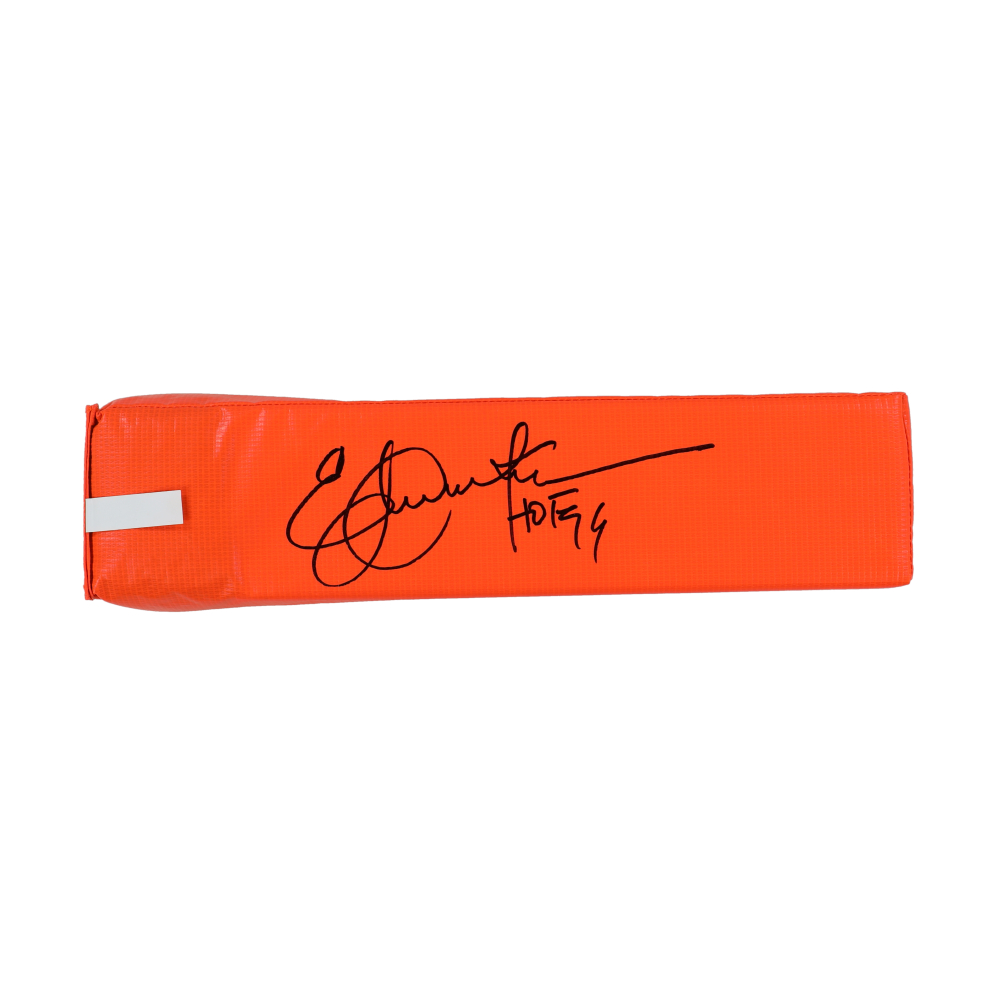 Eric Dickerson Signed End Zone Pylon Inscribed Hof 99 Schwartz Pristine Auction