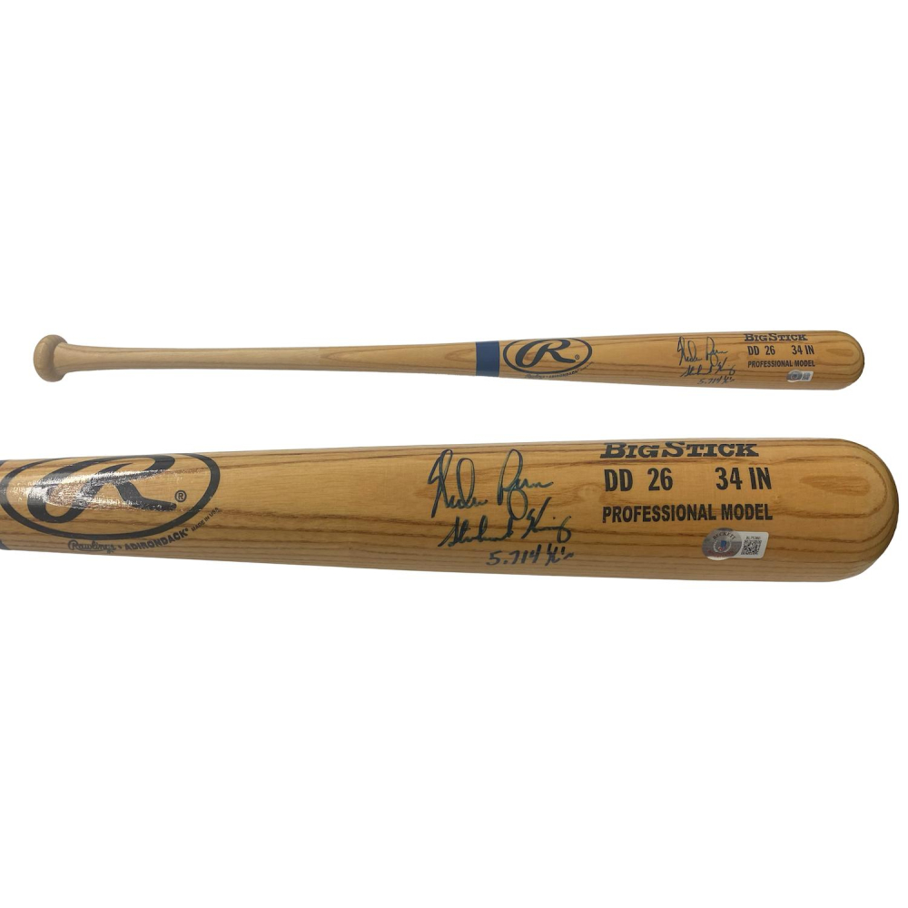 Nolan Ryan Signed Rawlings Baseball Bat Inscribed "Strikeout King ...