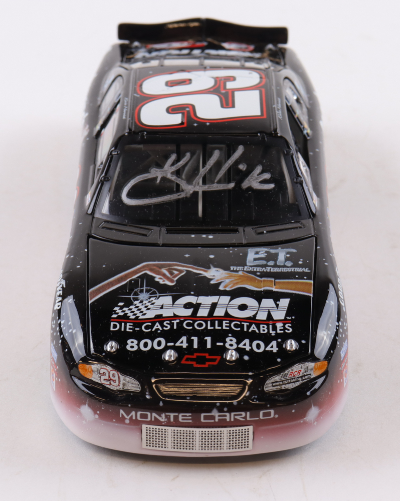 Kevin Harvick Signed 2002 NASCAR #29 Action / E.T. Monte Carlo- 1:24 ...