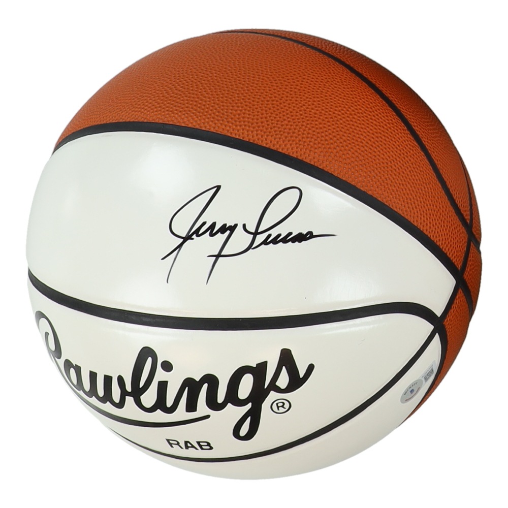 Jerry Lucas Signed Basketball (Beckett) | Pristine Auction
