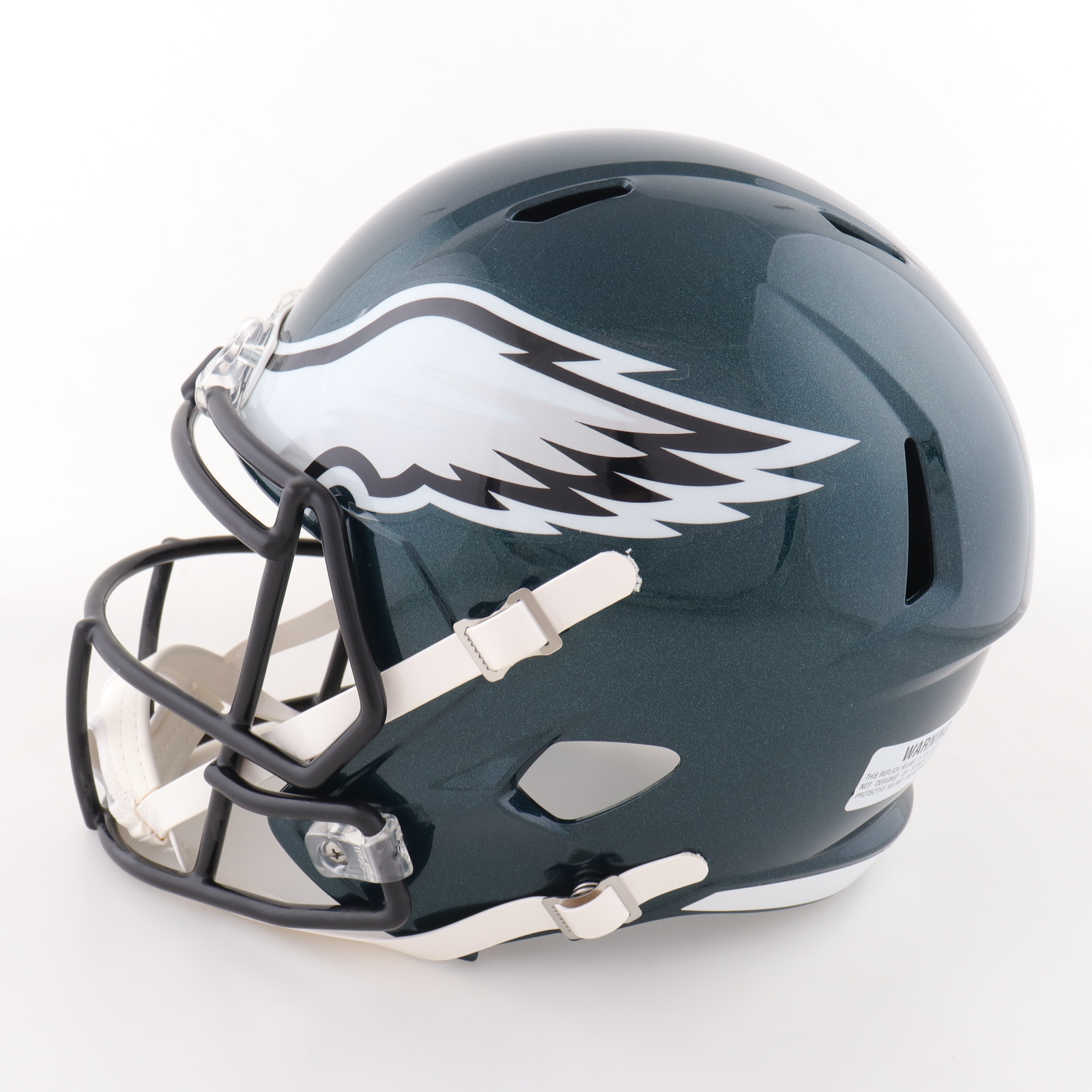 DeVonta Smith Signed Eagles Full-Size Speed Helmet (Beckett) | Pristine ...