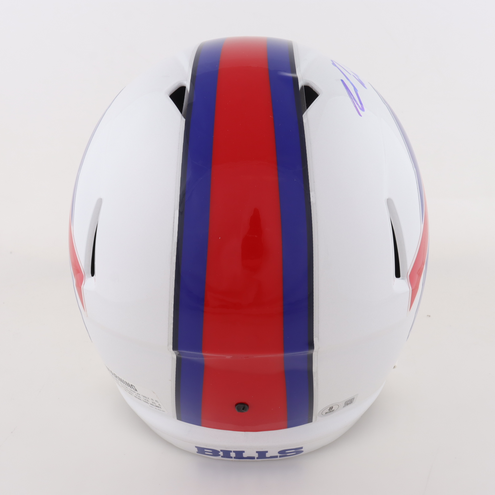 James Cook Signed Bills Full-Size Speed Helmet (Beckett) | Pristine Auction