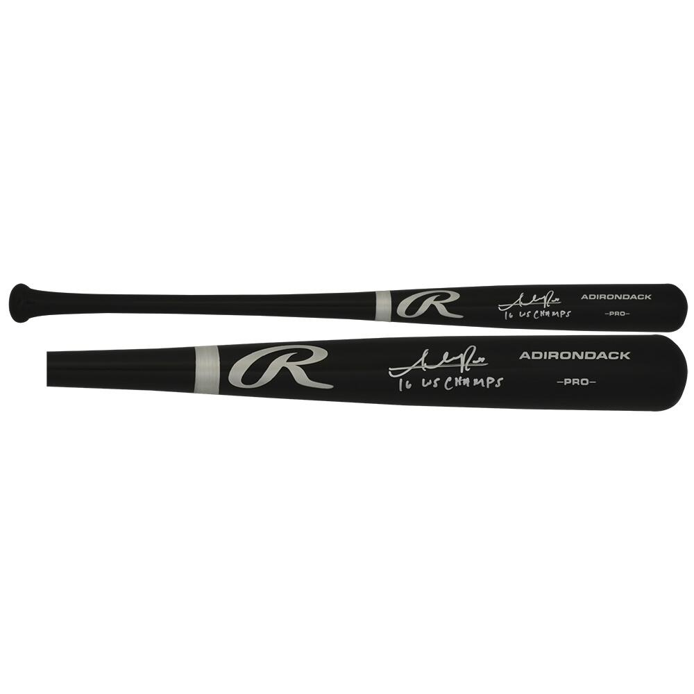 Addison Russell Signed Rawlings Baseball Bat Inscribed "2016 WS Champs ...