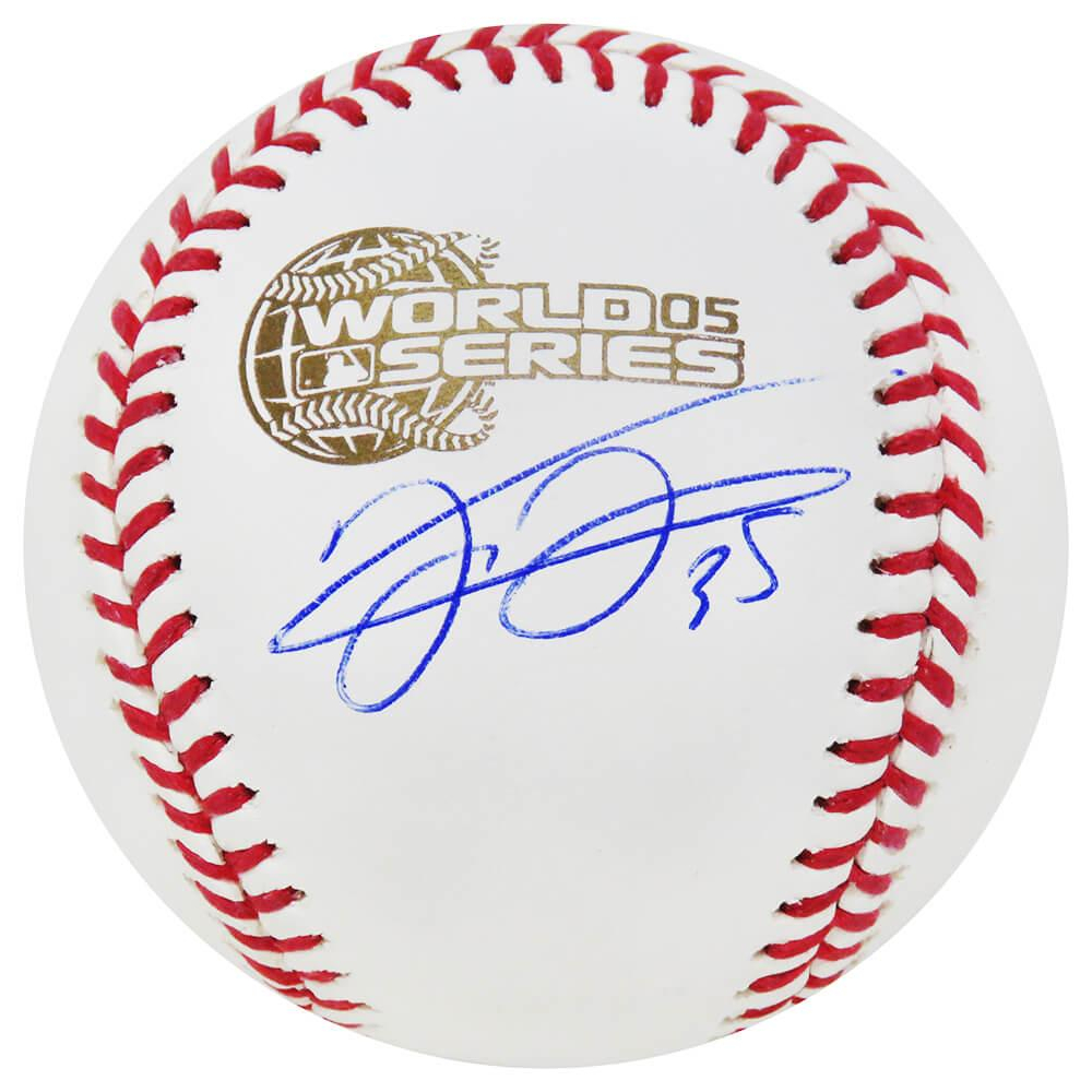 Frank Thomas Signed 2005 World Series Logo Baseball (Schwartz ...