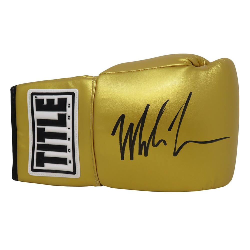 Mike Tyson Signed Title Boxing Glove (Schwartz) | Pristine Auction