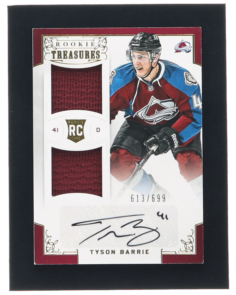 Tyson Barrie 2012 Panini Rookie Anthology #45 Crown Royale Rookie ...