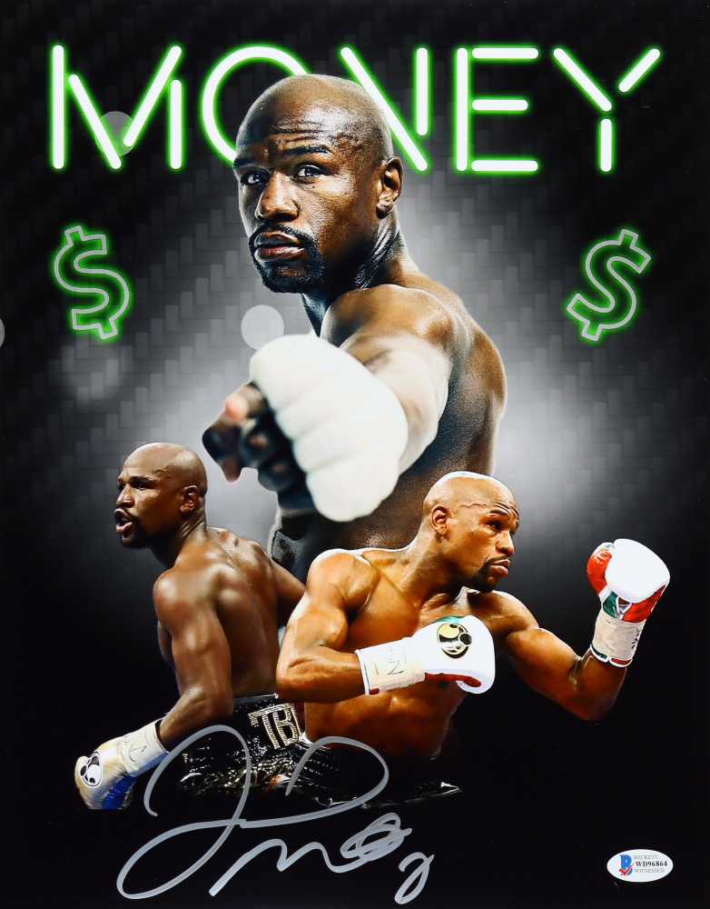 Floyd Mayweather Jr. Signed 11x14 Photo (Beckett) | Pristine Auction