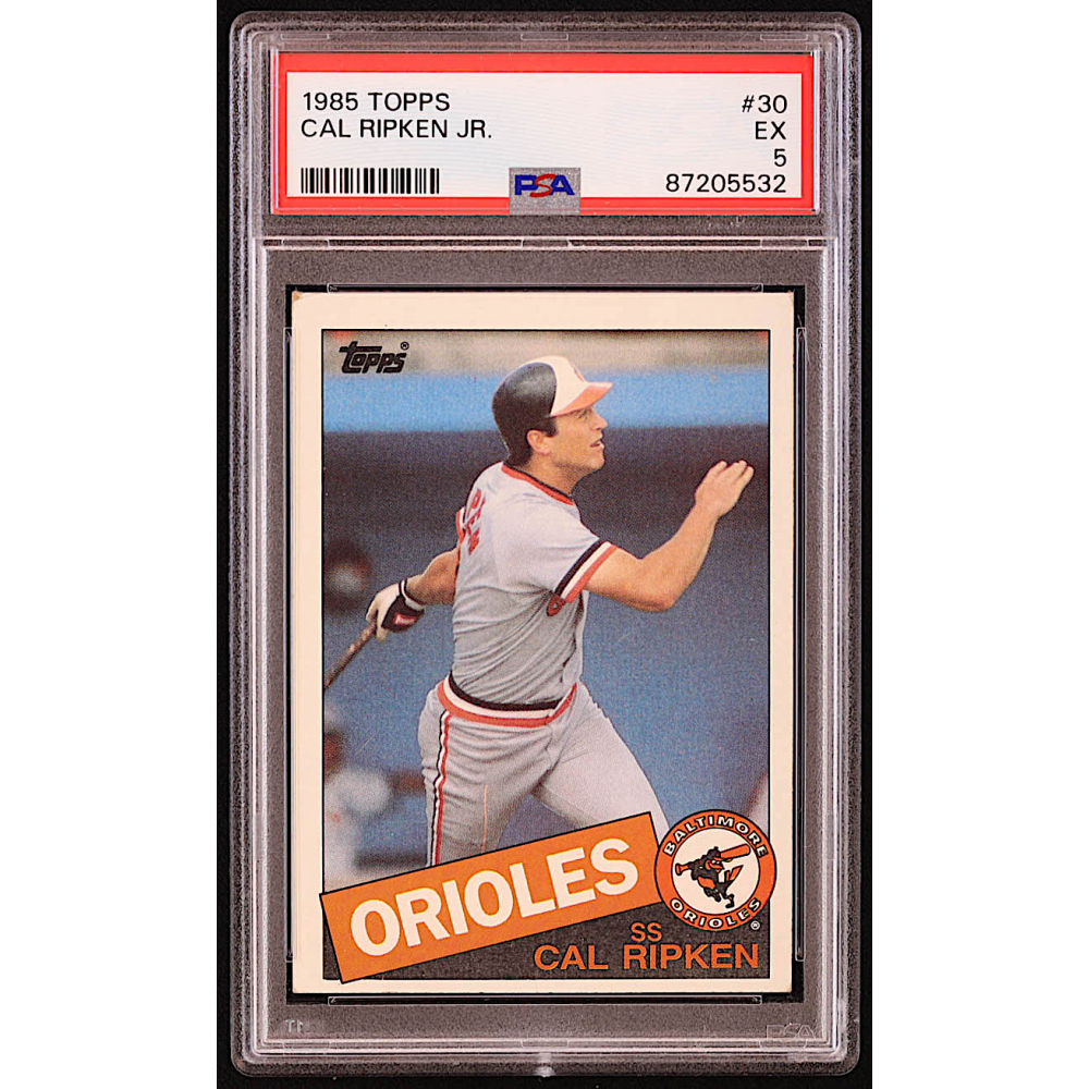 Cal Ripken Jr. 1985 Topps #30 (PSA 5) | Pristine Auction