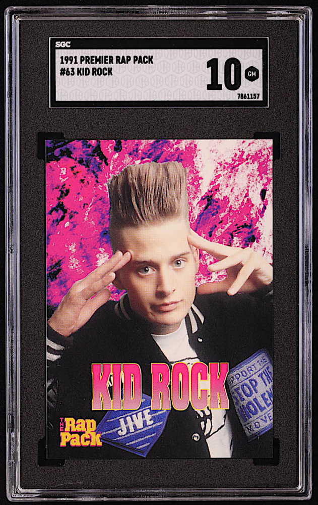 Kid Rock 1991 Premier Rap Pack #63 (SGC 10) | Pristine Auction