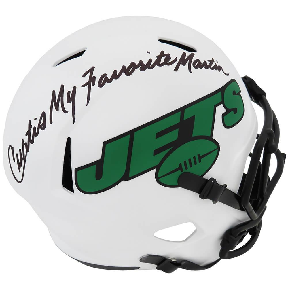 Curtis Martin Signed Jets Full-Size Lunar Eclipse Alternate Speed ...