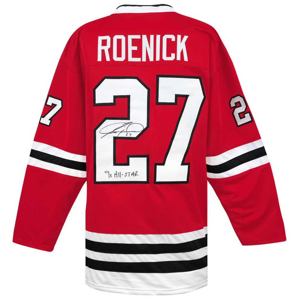 Jeremy Roenick Signed Jersey Inscribed "9x All Star" (Schwartz ...