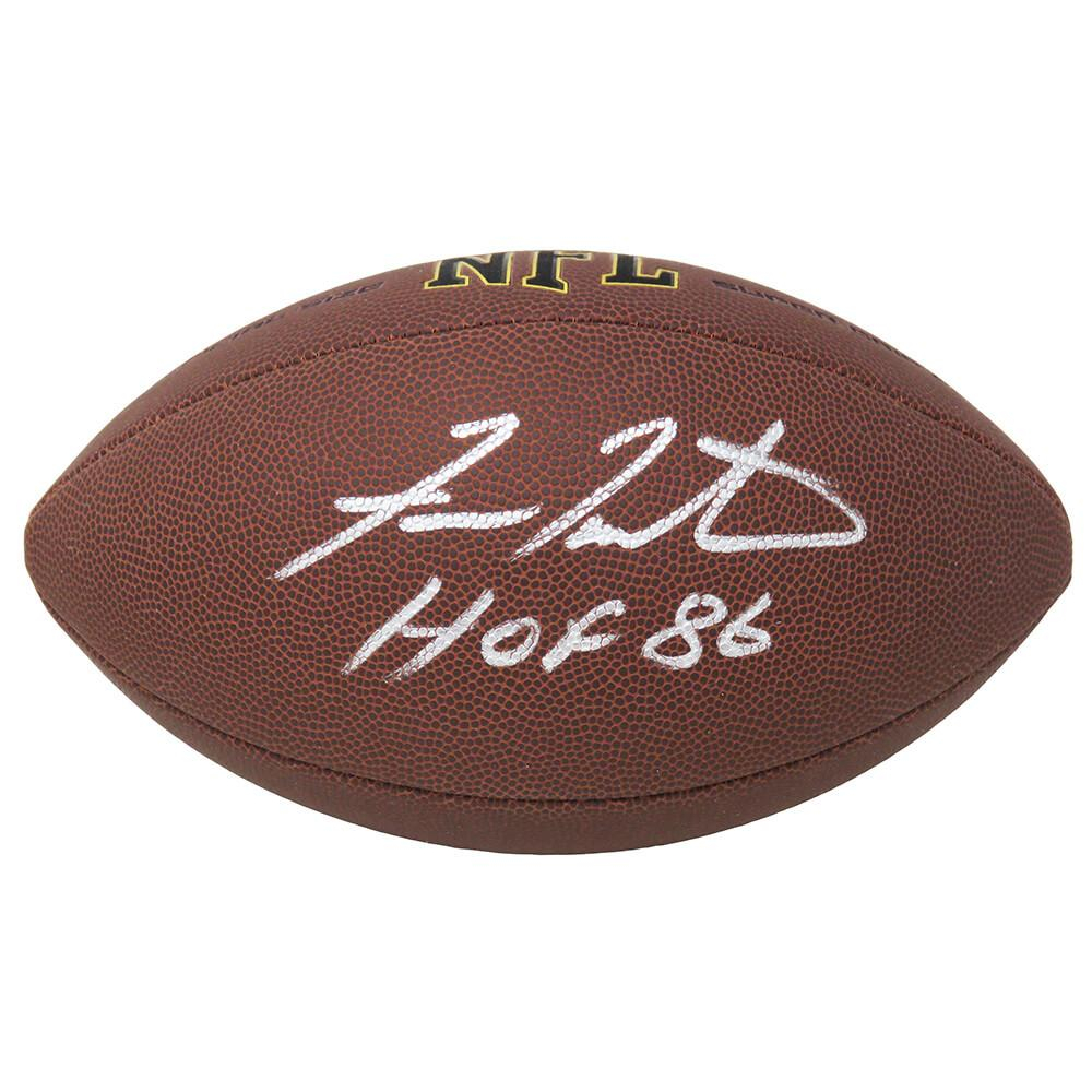 Fran Tarkenton Signed NFL Football Inscribed "HOF 86" (Schwartz ...