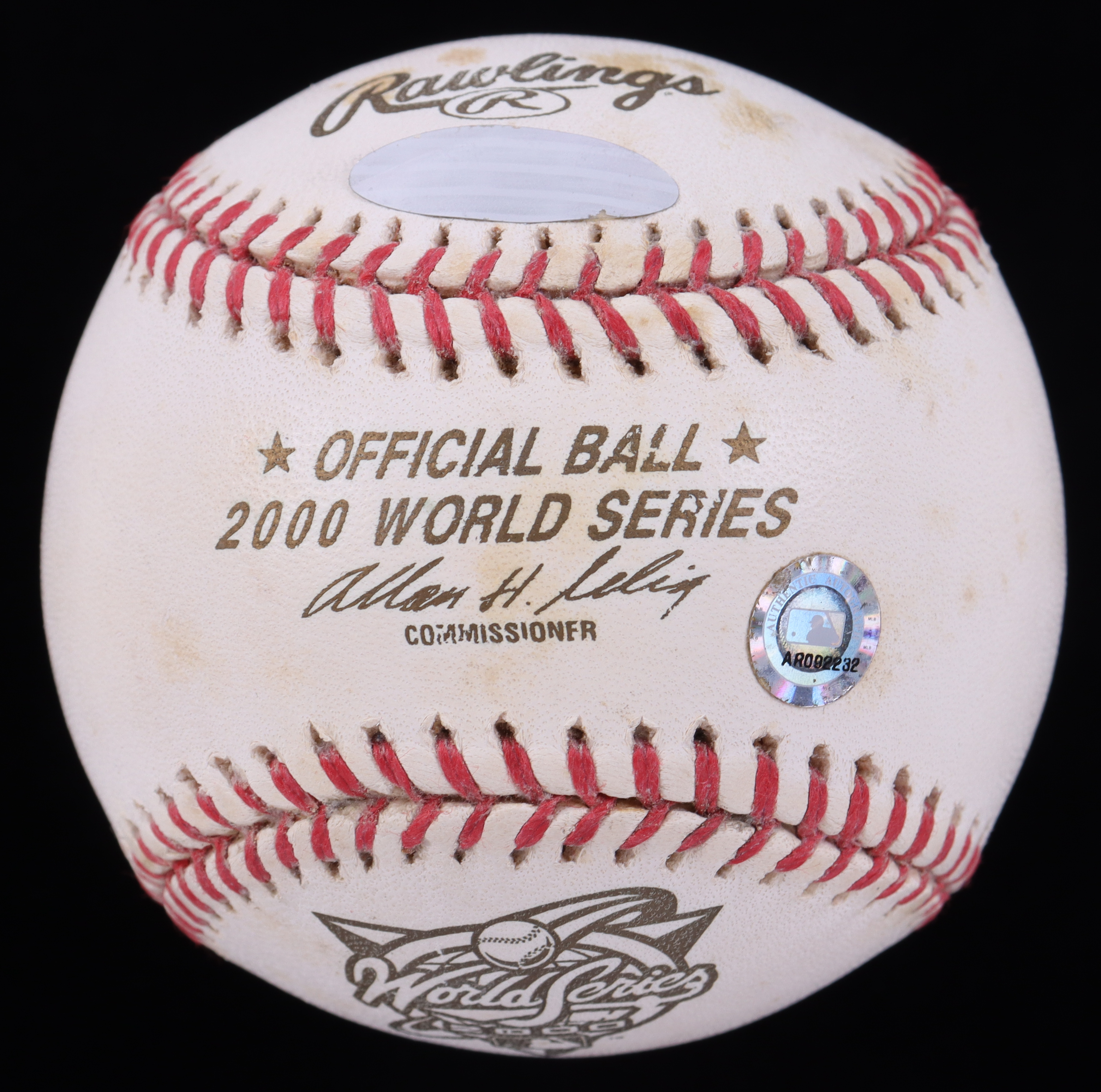Derek Jeter Signed 2000 World Series Baseball Inscribed "00 WS MVP ...