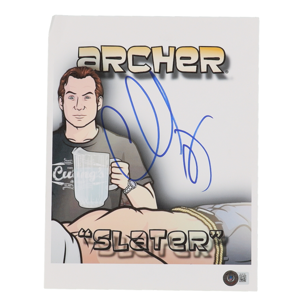 Christian Slater Signed "Archer" 8x10 Photo (Beckett) | Pristine Auction