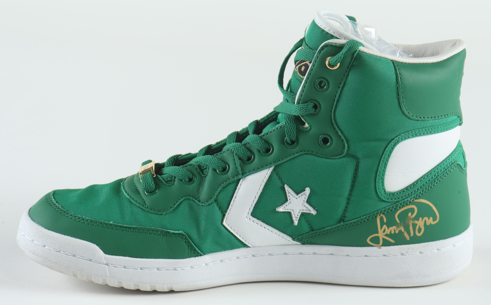 Larry Bird Signed Converse Special Edition 1984 Boston Celtics ...