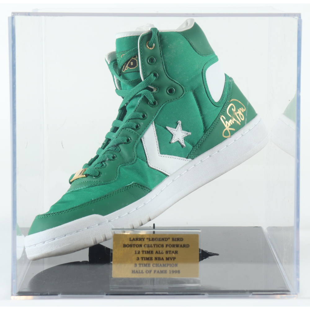 Larry Bird Signed Converse Special Edition 1984 Boston Celtics ...