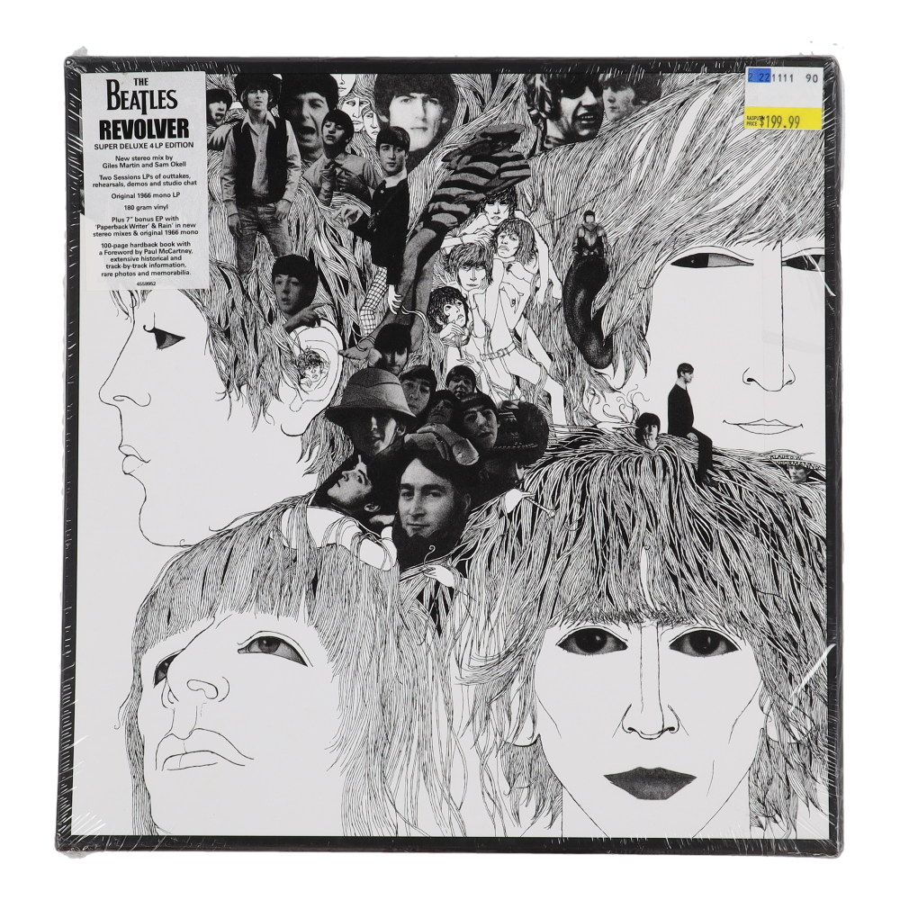 The Beatles "Revolver" Super Deluxe 4 LP Edition Vinyl Record Album ...