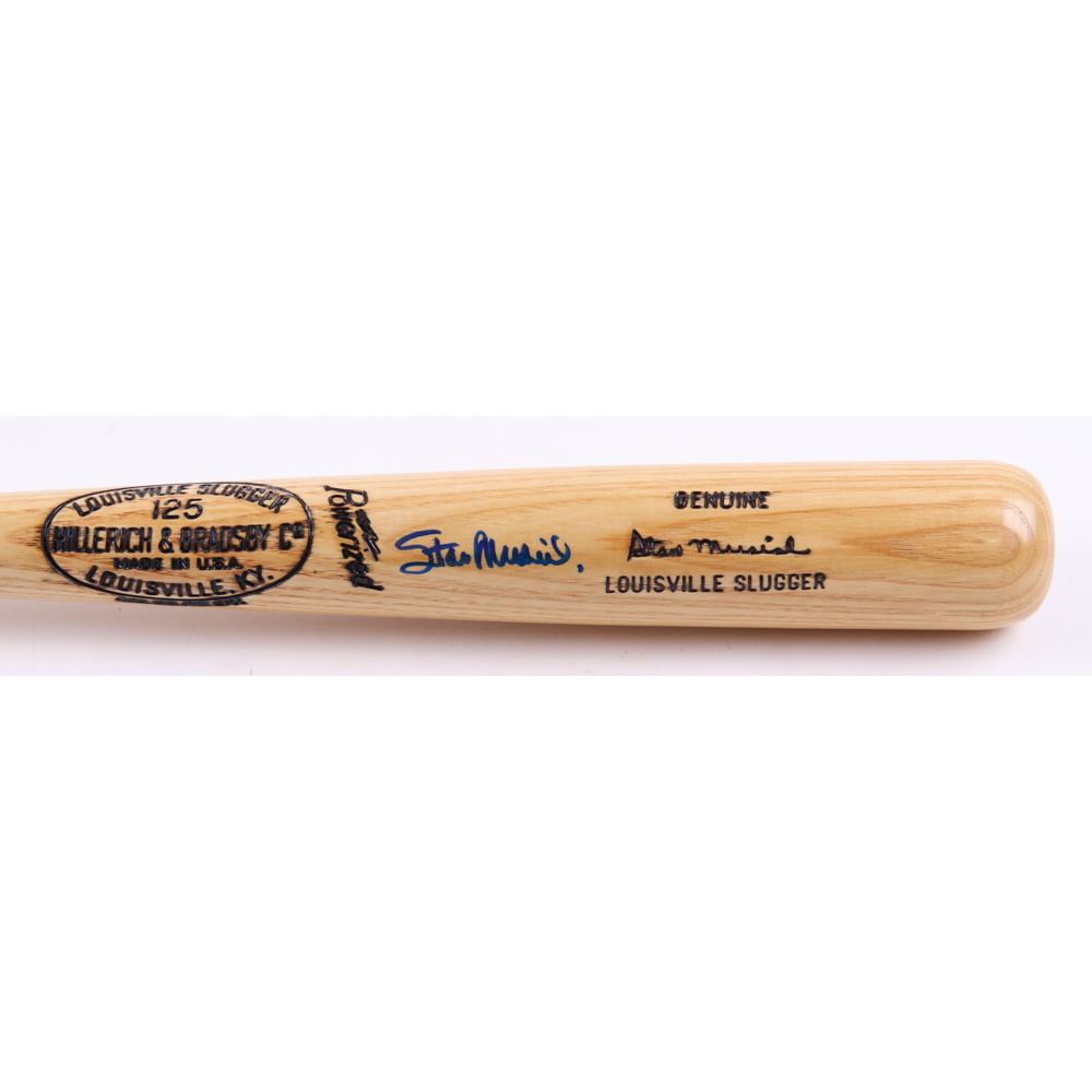 Stan Musial Signed Louisville Slugger Hillerich & Bradsby Player Model ...