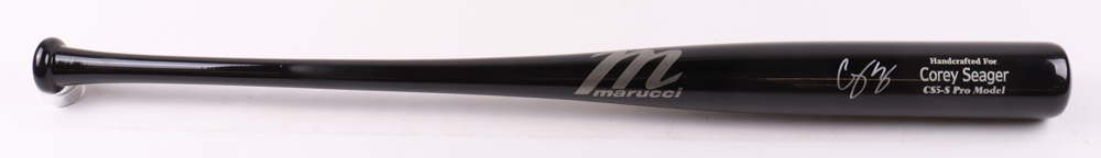 Corey Seager Signed Marucci Player Model Baseball Bat (Fanatics & MLB ...