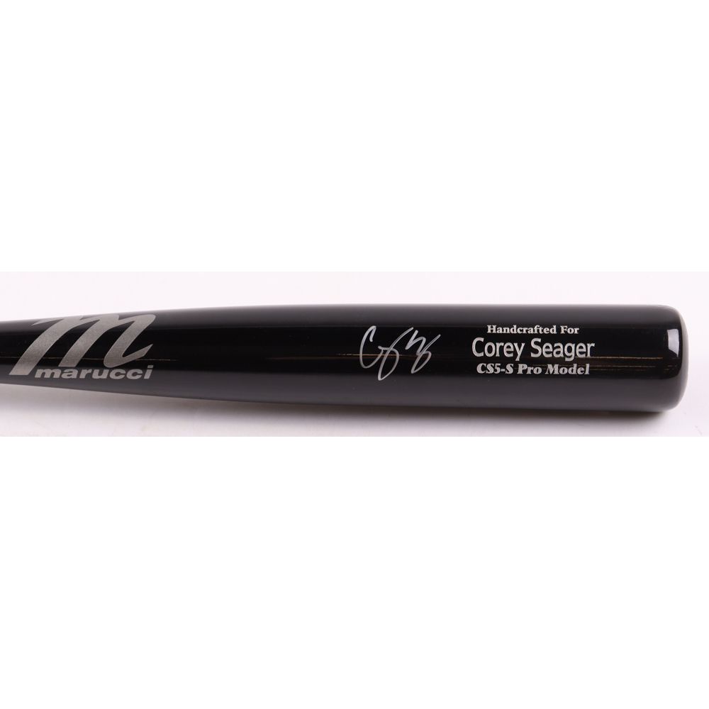 Corey Seager Signed Marucci Player Model Baseball Bat (Fanatics & MLB ...