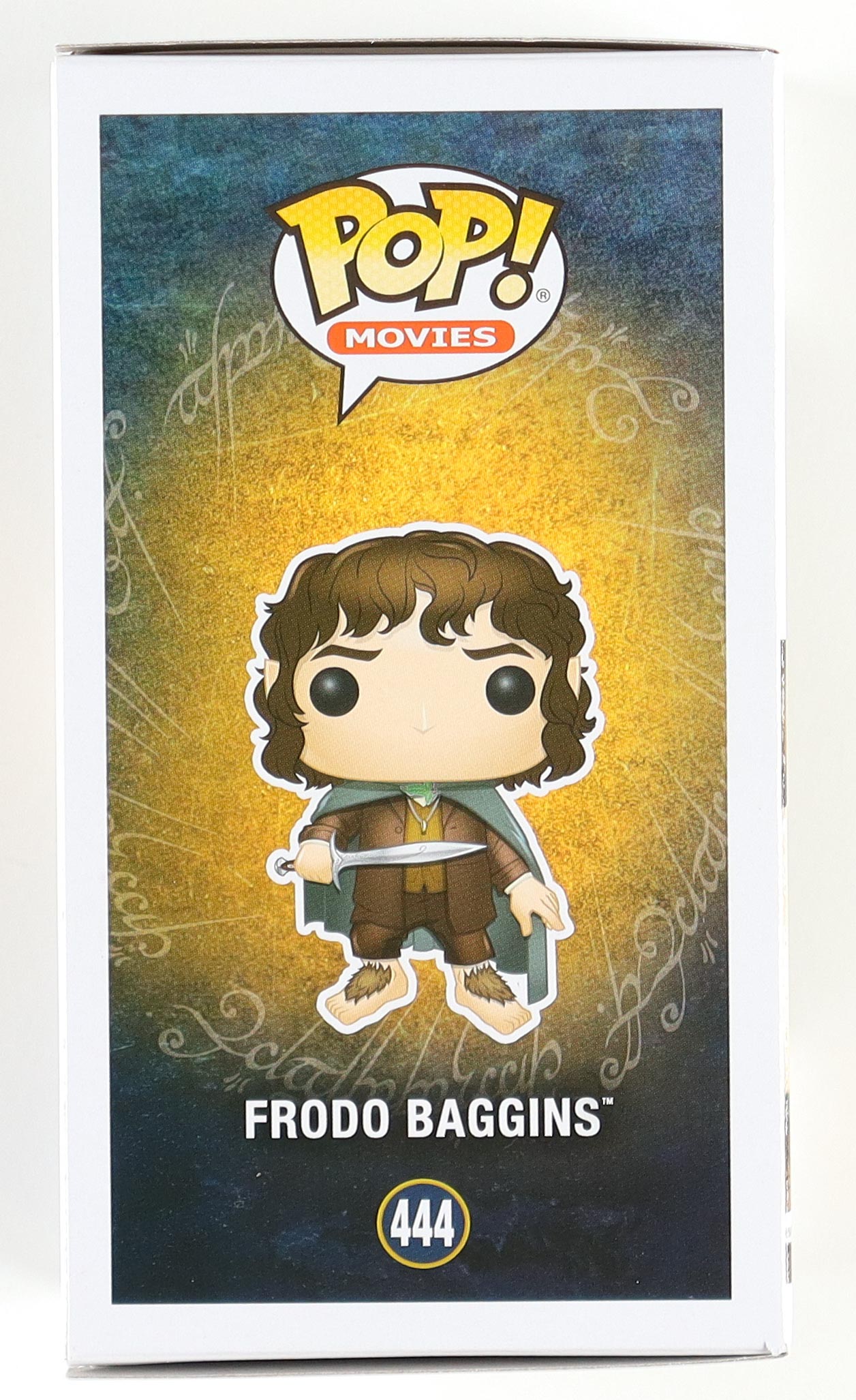 Elijah Wood Signed "The Lord of the Rings" #444 Frodo Baggins Funko Pop! Vinyl Figure Inscribed ...