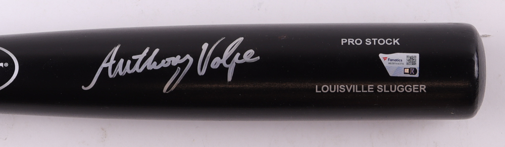 Anthony Volpe Signed Louisville Slugger Baseball Bat (Fanatics) | Pristine Auction