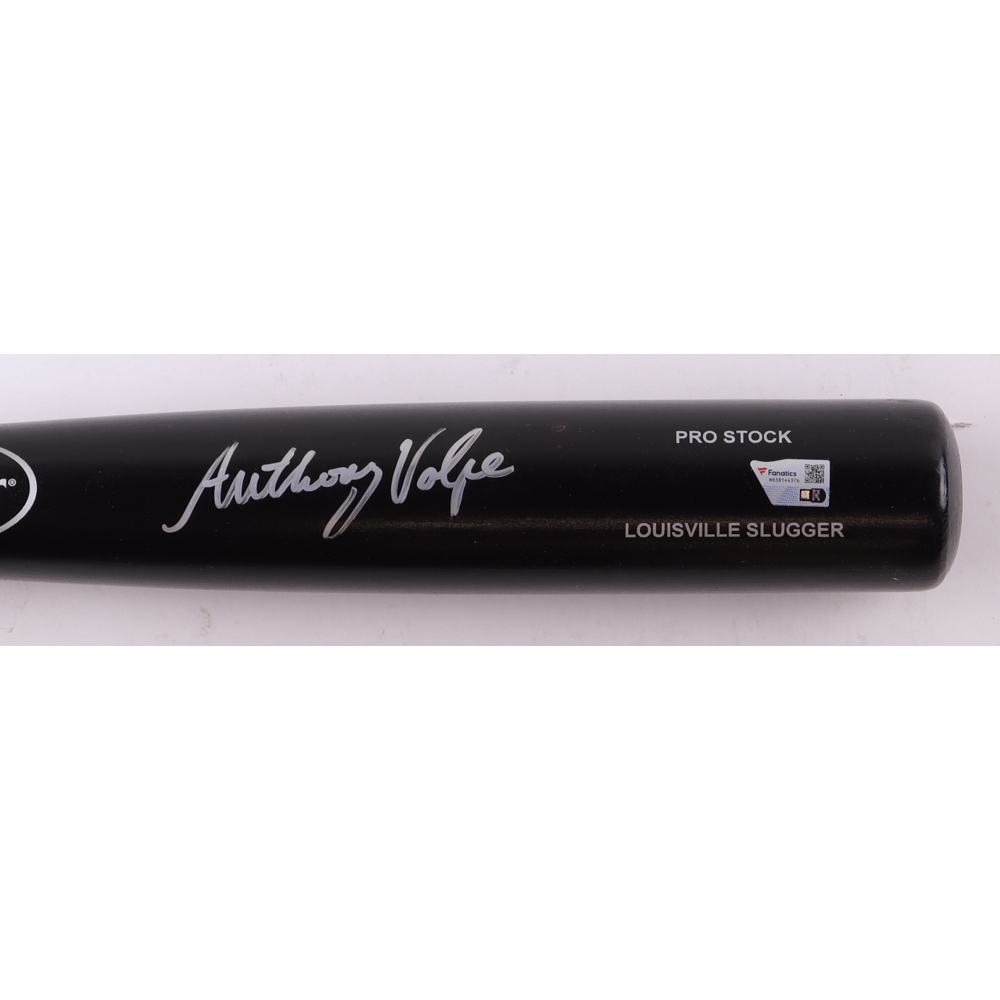 Anthony Volpe Signed Louisville Slugger Baseball Bat (Fanatics ...