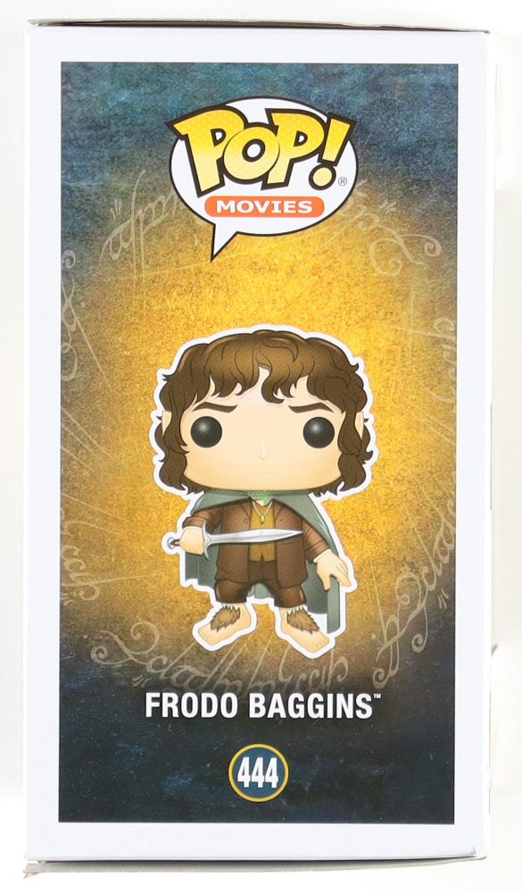 Elijah Wood Signed "The Lord of the Rings" #444 Frodo Baggins Funko Pop ...