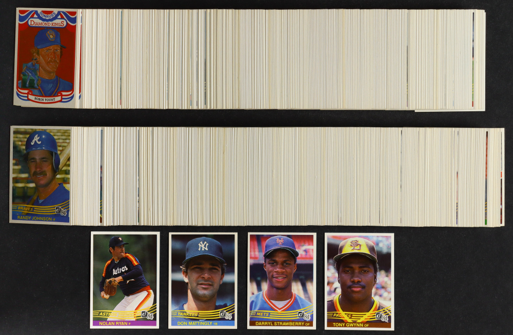 1984 Donruss Baseball Complete Set of (660) Cards with Tony Gwynn #324 ...