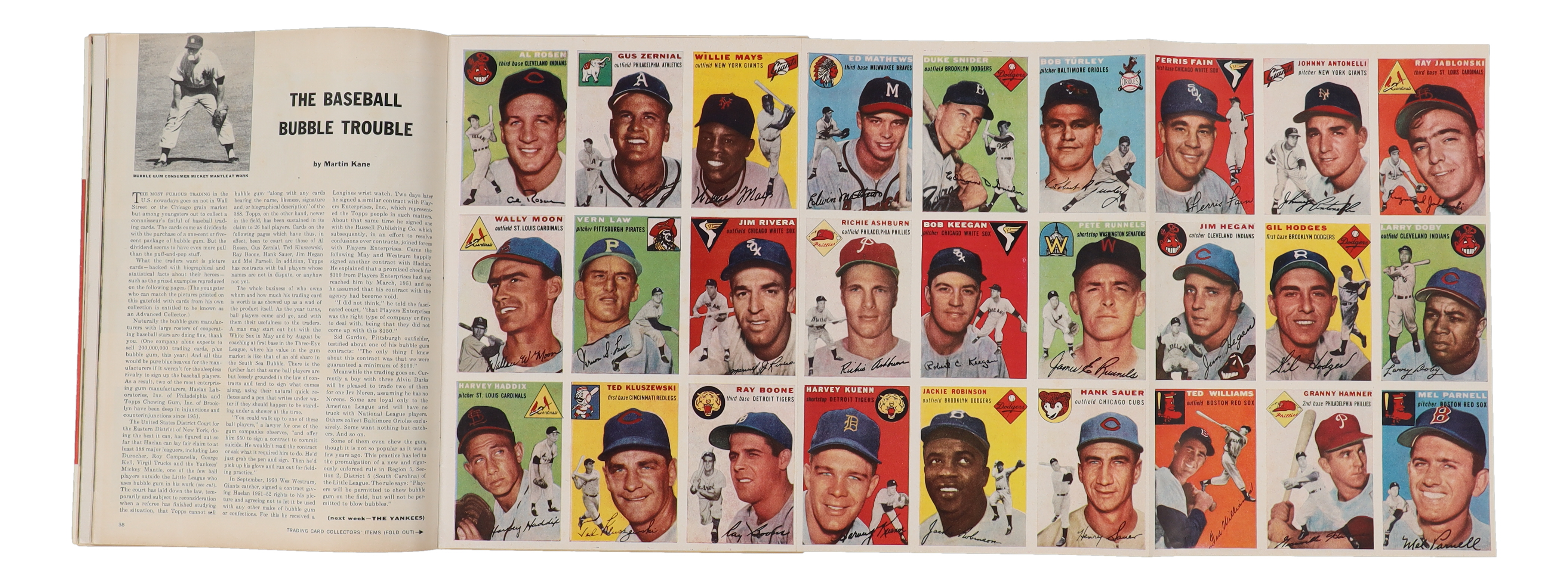 Sports Illustrated Magazine First Issue from August 16, 1954 With Uncut ...