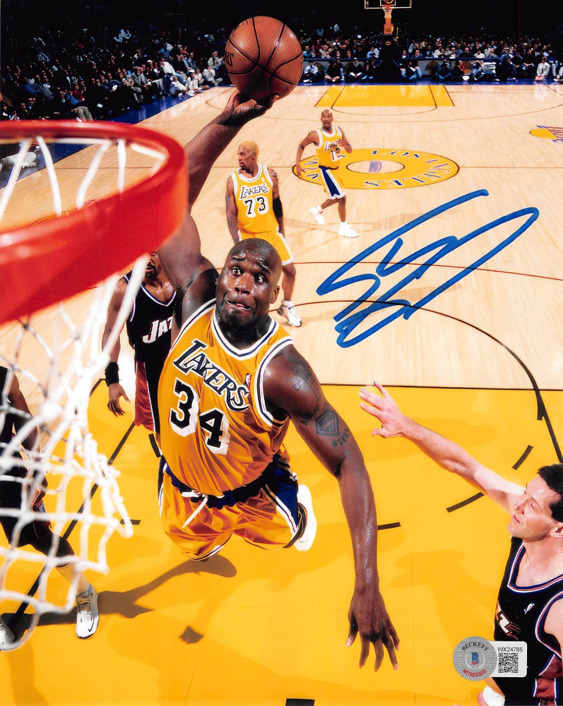 Shaquille O'Neal Signed 8x10 Photo (Beckett) | Pristine Auction