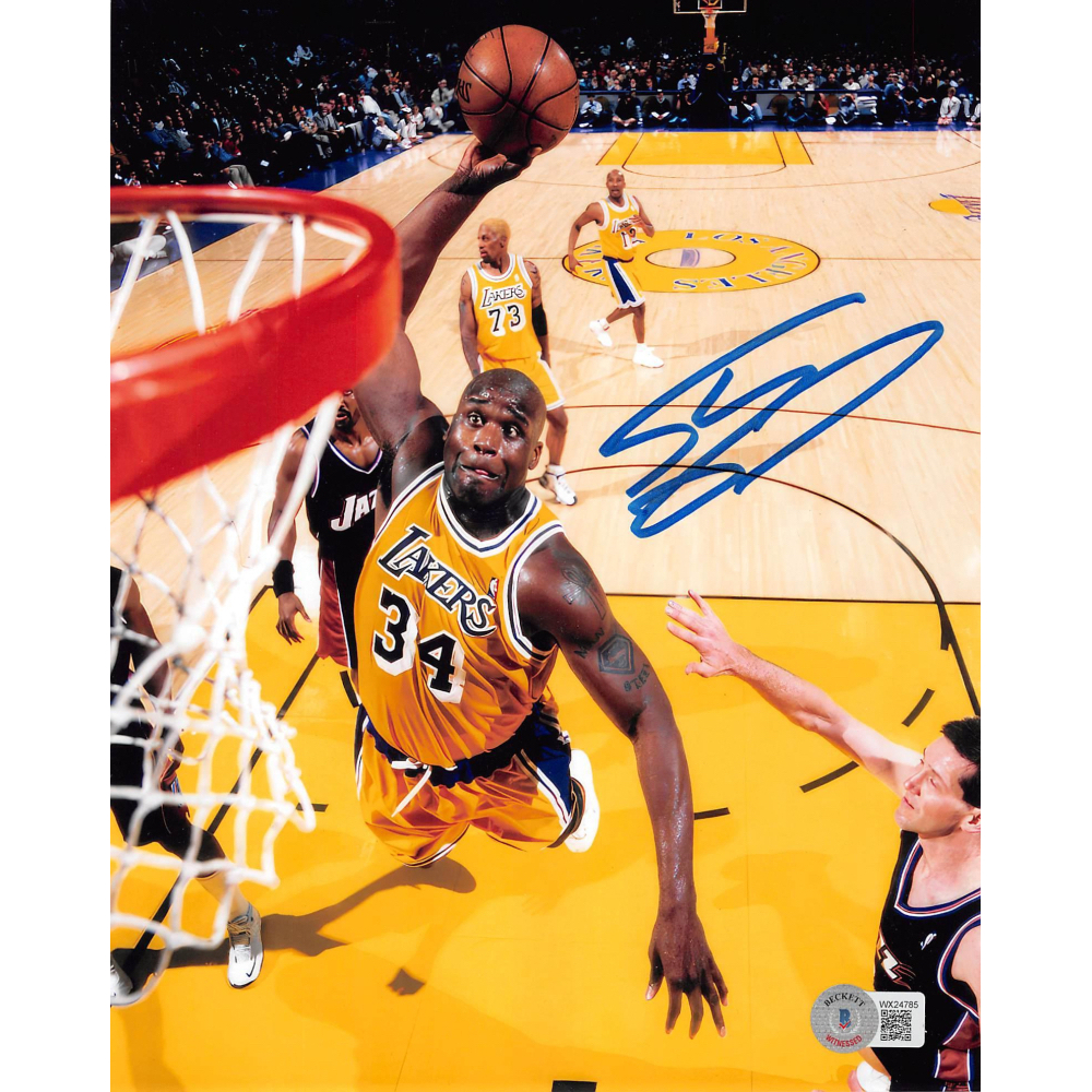 Shaquille O'Neal Signed 8x10 Photo (Beckett) | Pristine Auction