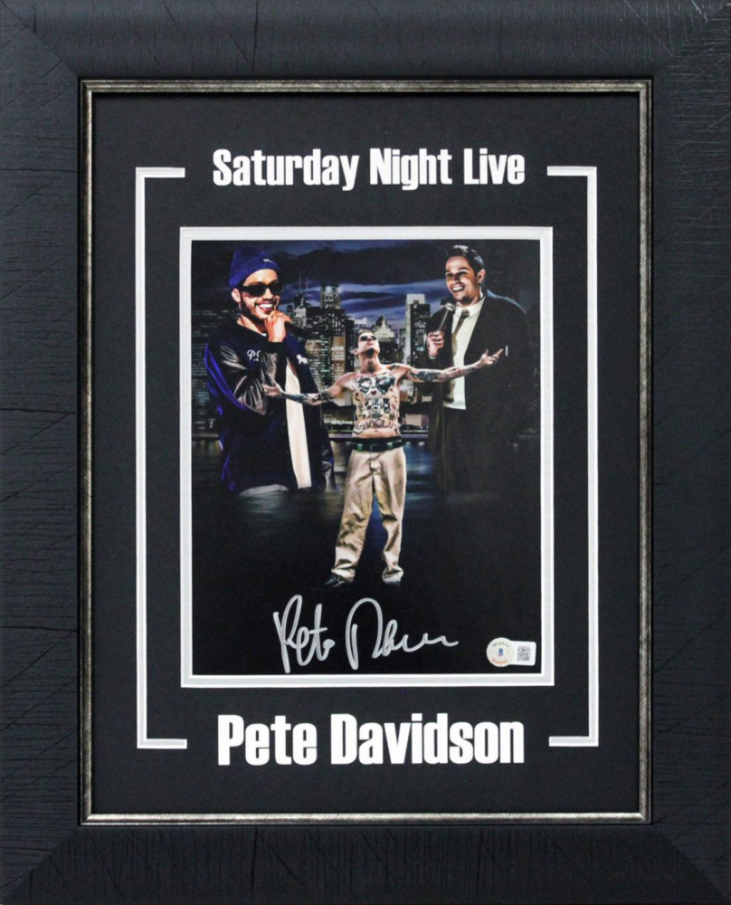 Pete Davidson Signed "Saturday Night Live" 16x20 Custom Framed Photo ...
