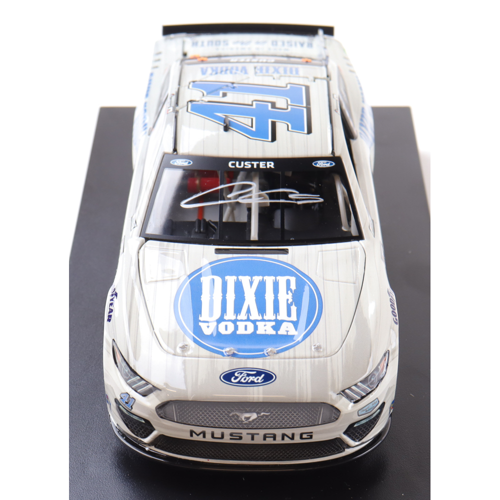 Cole Custer Signed LE #41 Dixie Vodka 2021 Mustang 1:24 Diecast Car ...