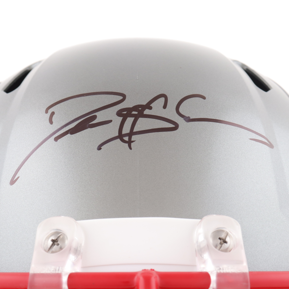 Deion Sanders Signed Falcons Full-Size Flash Alternate Speed Helmet ...