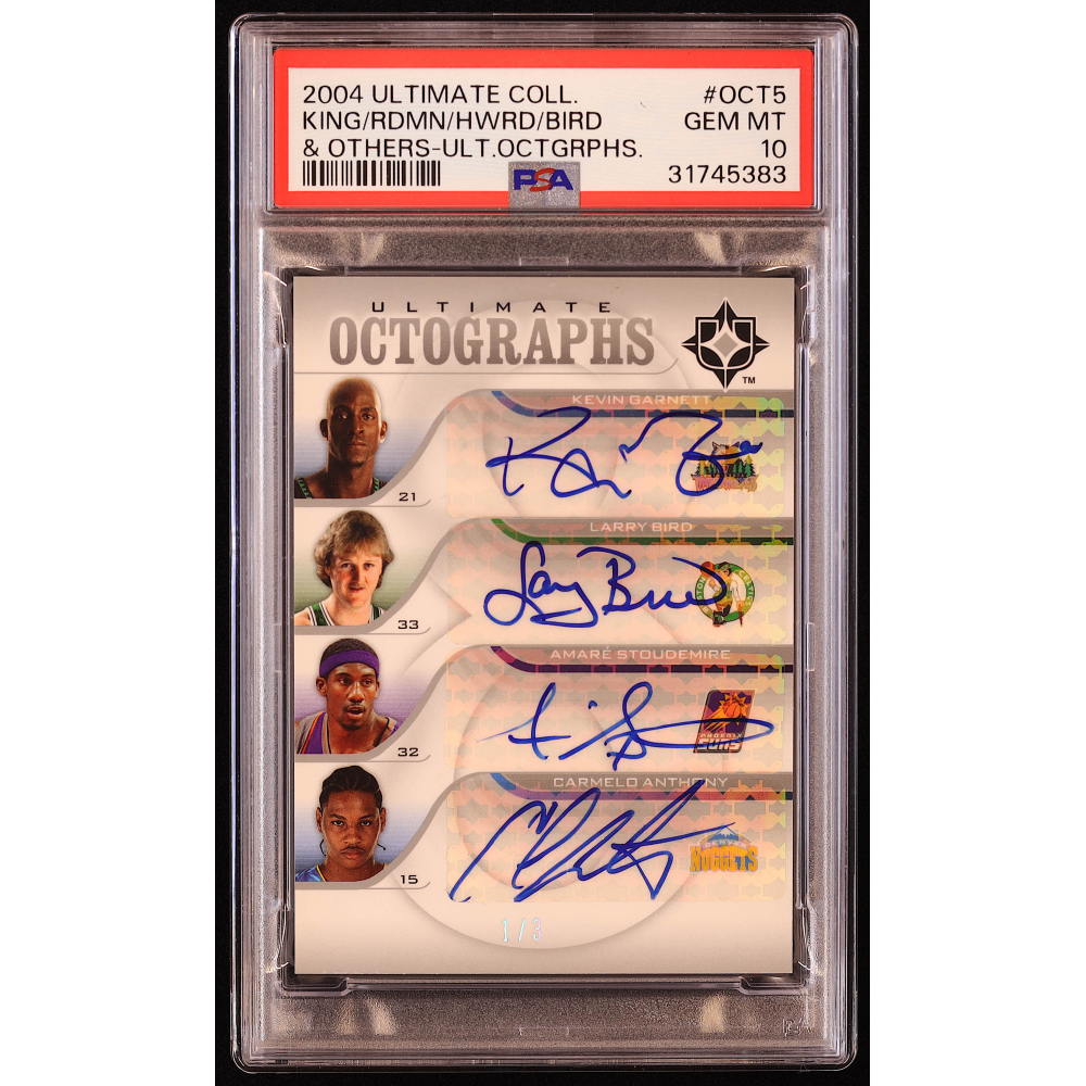 2004 Ultimate Collection Octographs #OCT5 Andrei Kirilenko / Bernard ...