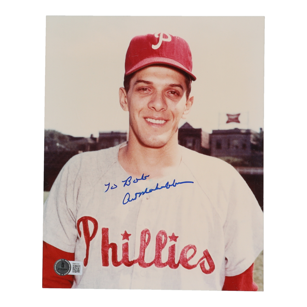 Art Mahaffey Signed Philleis 8x10 Photo Inscribed "To Bob" (Beckett ...