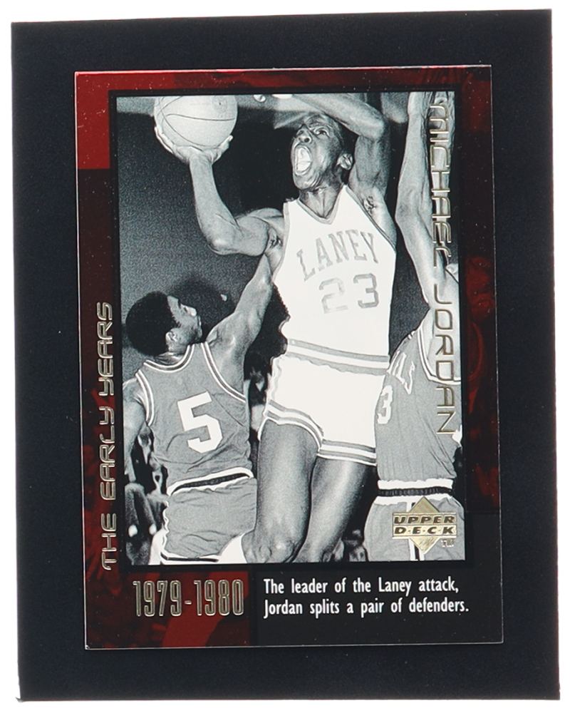 Michael Jordan 1999 Upper Deck Michael Jordan Career #3 / The Early ...