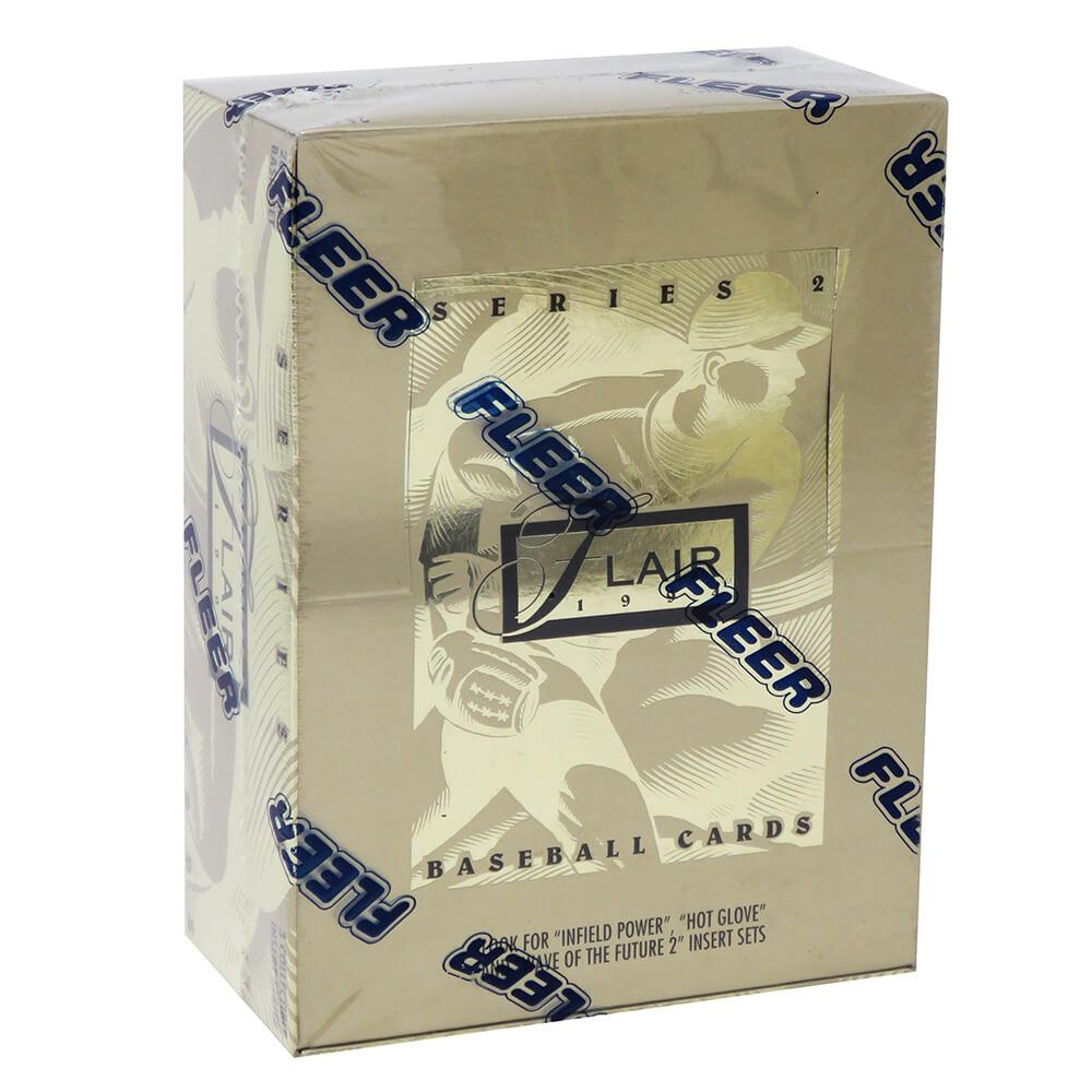 1994 Fleer Flair Series 2 Baseball Wax Box of (24) Packs | Pristine Auction