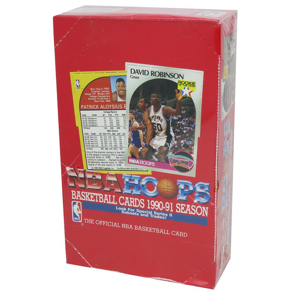 1990-91 Hoops Series 2 Basketball Box with (36) Packs | Pristine Auction
