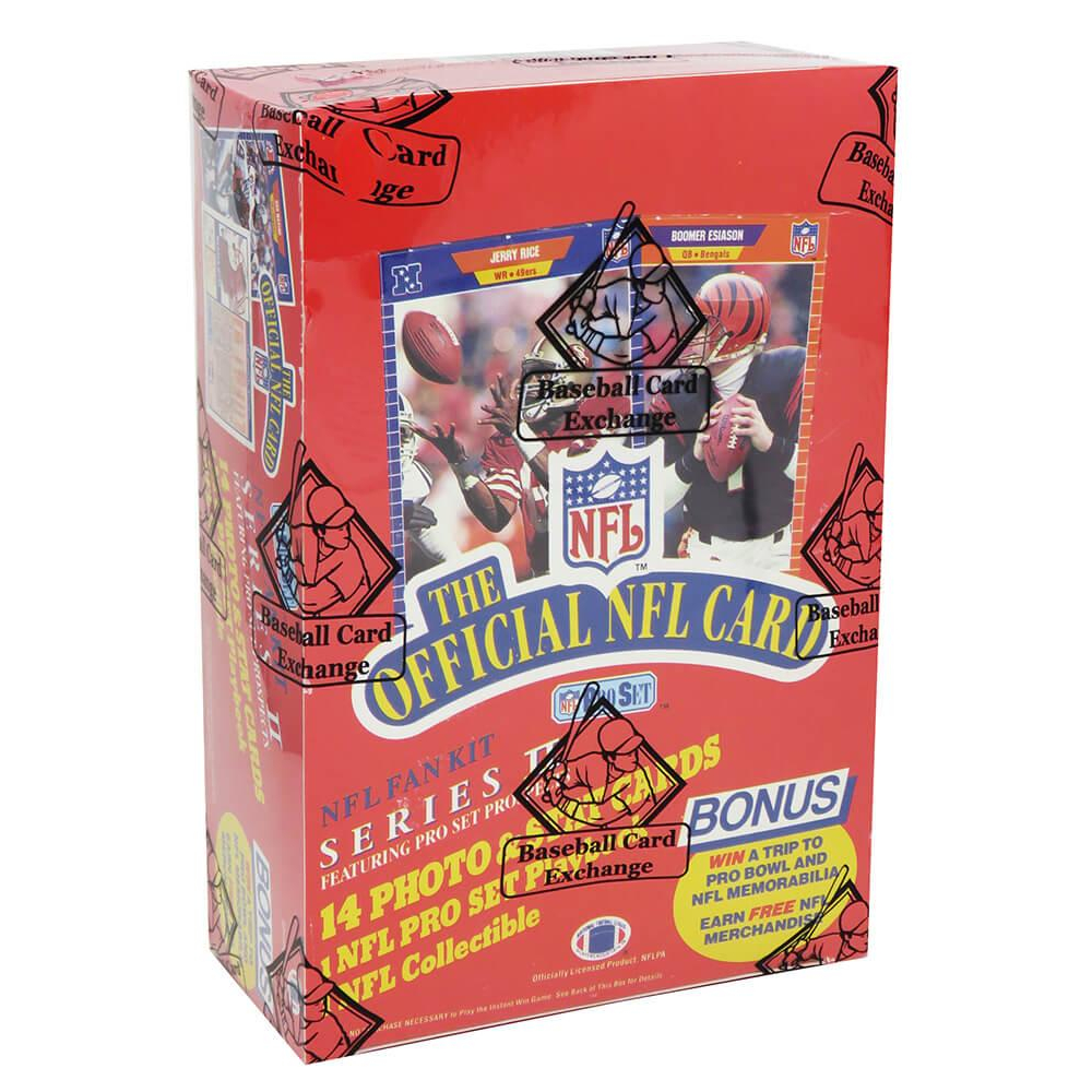 1989 Pro Set Series II Football Wax Box with (36) Packs (BBCE ...