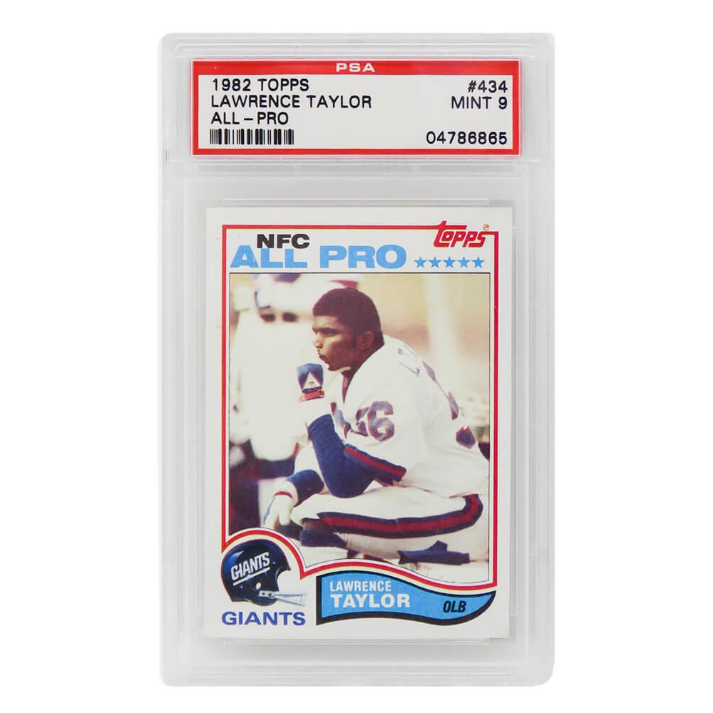 Lawrence Taylor 1982 Topps #434 RC (PSA 9) | Pristine Auction
