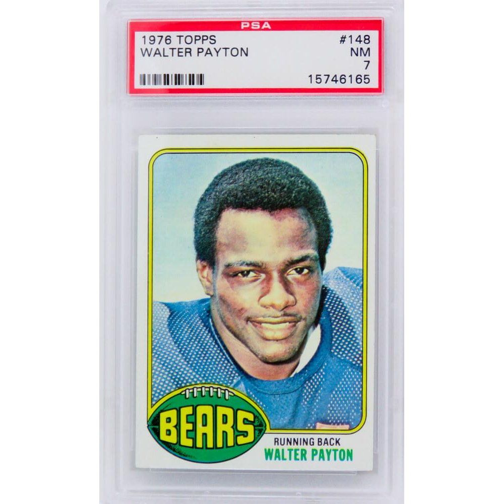 Walter Payton 1976 Topps #148 RC (PSA 7) | Pristine Auction