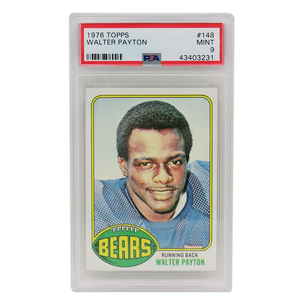 Walter Payton 1976 Topps #148 RC (PSA 9) | Pristine Auction