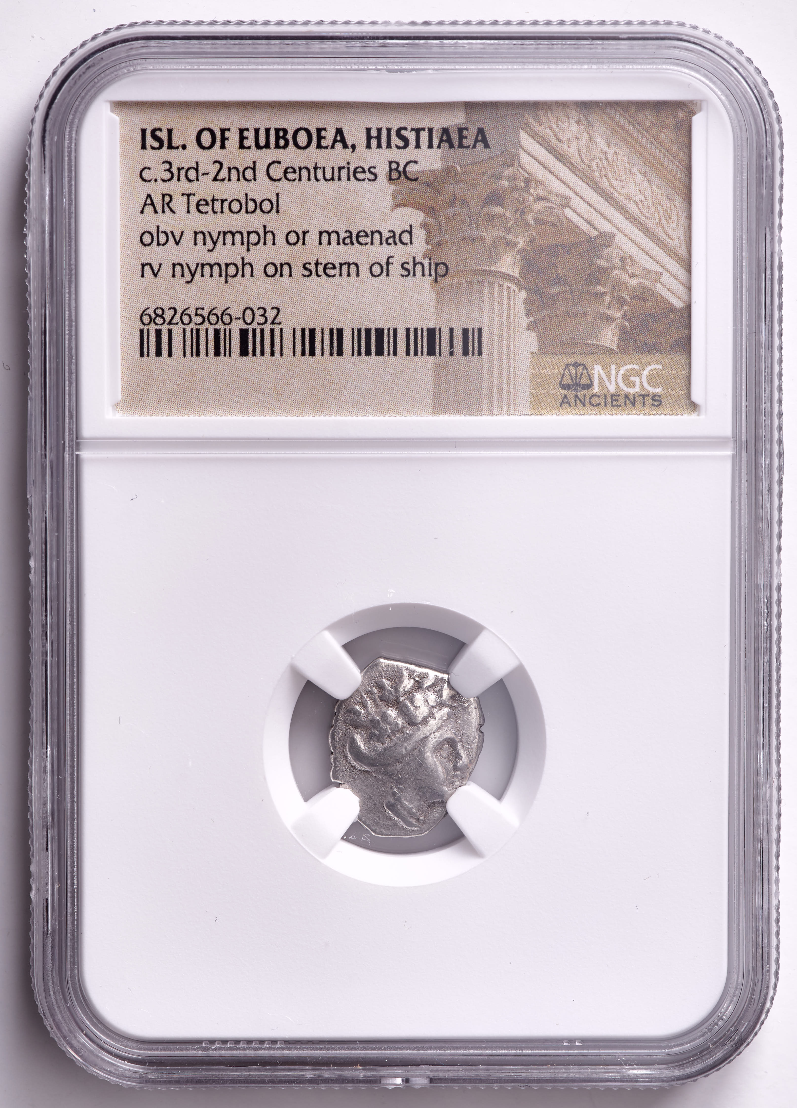 Circa 3rd-2nd Centuries BC Island of Euboea, Histiaea AR Tetrobol ...