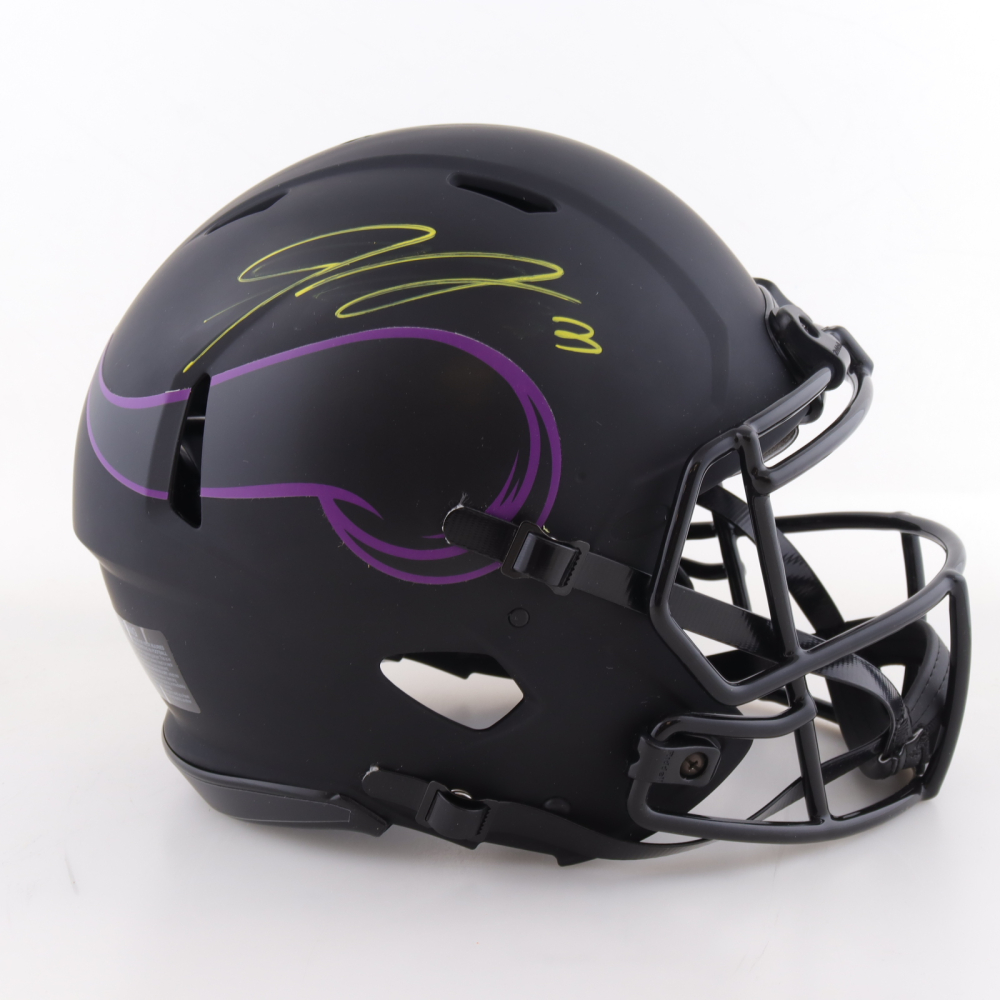 Jordan Addison Signed Vikings Full-Size Authentic On-Field Eclipse ...